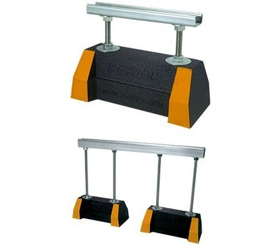 Pre-Galvanized Rubber H-Block Rooftop Support with Threaded Rod ...