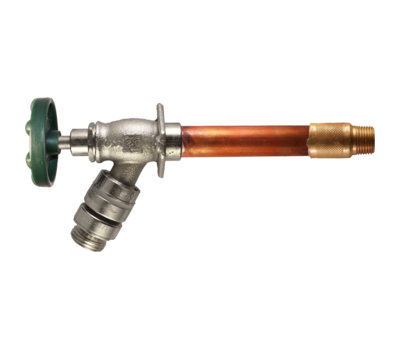 1/2 in. MIP x Sweat 12 in. Bronze Frost-Proof Wall Hydrant, Lead-Free ...