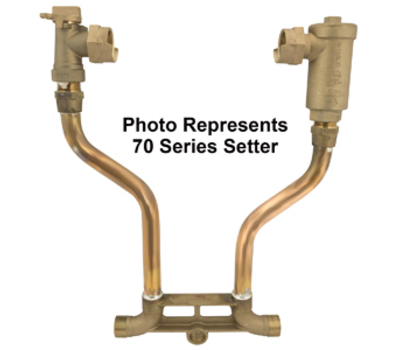 3/4 in. MIP x MIP Copper Setter, 12 in. Height | Winsupply