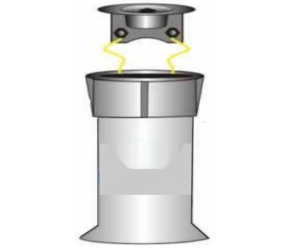 4-1/2 x 12 in. Cast Iron/ABS Round Tracer Wire Access Box | Winsupply