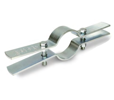 4 in. Electro-Galvanized Carbon Steel Riser Clamp | Winsupply
