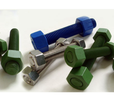 1 x 7 in. B7 Alloy Steel Stud Bolt with 2 Nut, Cadmium Plated | Winsupply