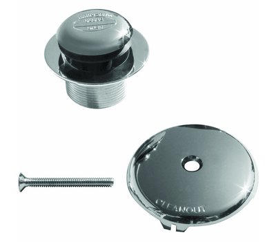 ABS Lift and Turn Waste and Overflow Trim Kit, Chrome | Winsupply