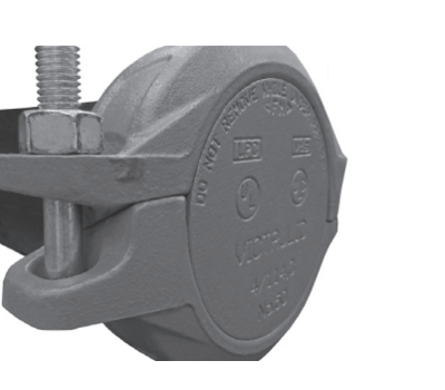 FireLock 2-1/2 in. Grooved Galvanized Ductile Iron Cap, Style #006 ...