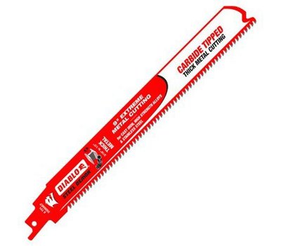 Steel Demon 9 in. 8 TPI Carbide Reciprocating Saw Blade, Pack of 3 ...