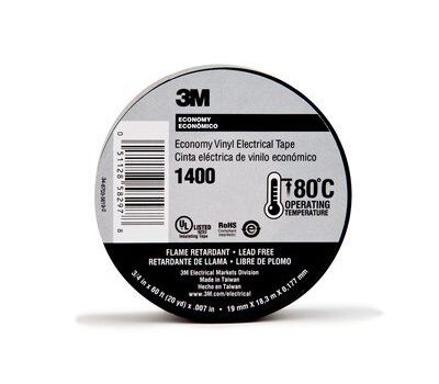 3/4 in. x 60 ft. x 7 mil PVC Economy Electrical Tape, Brown | Winsupply