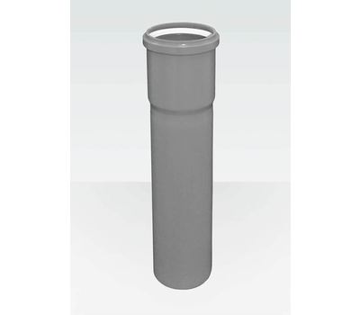 InnoFlue 2 in. Male x 2 in. Female x 24 in. UV Polypropylene Vent Pipe ...