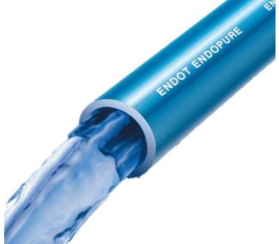 EndoPure 1 in. IPS x 200 ft. Blue Polyethylene Water Service Pipe Coil ...