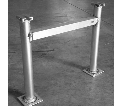 18 in. Aluminum Condenser Stand Leg Assembly with Lead Boot | Winsupply