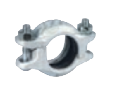 Zero-Flex 5 in. Grooved Galvanized Ductile Iron Rigid Coupling with E ...