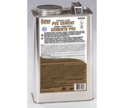 Regular Clear PVC Cement, 1 Gallon | Winsupply