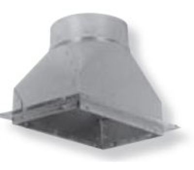 12 x 6 x 8 in. Straight Register Boot with 1 in. Flange | Winsupply