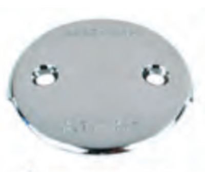 Metal 2-Hole Overflow Plate for 500-PF, 501 and 502-PF Series Bath ...