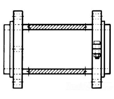 6 in. Swivel x 36 in. Solid Mechanical Joint Adapter with Swivel Gland ...