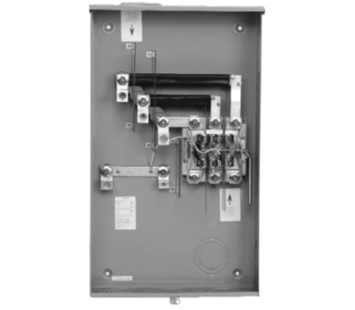 320 amp 3-Phase Lever Bypass Ringless Meter Socket | Winsupply