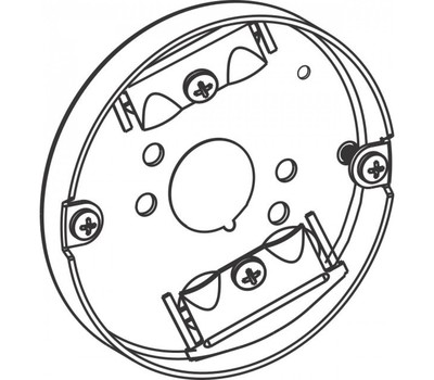 16 gauge Sheet Steel Pancake Box with Non-Metallic Clamps, 3-3/8 in ...