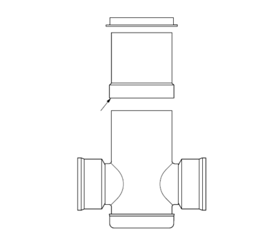 15 in. x 2 ft. PVC Riser Extension | Winsupply