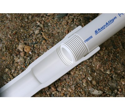 Shur-Align 1-1/4 in. x 20 ft. Schedule 120 PVC Drop Pipe | Winsupply