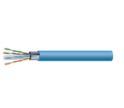 Cat 5e CM Communication Cable, 24 AWG, 4 Twisted Pairs, Blue, 350 ft ...