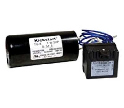 Kickstart 1-Phase 208 to 230/265V Potential Relay and Start Capacitor ...