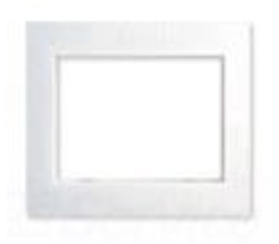 Dual-Drain Standard Washing Machine Outlet Box Face Plate, White ...