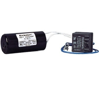 Kickstart 1-Phase 208 to 230/265V Potential Relay and Start Capacitor ...