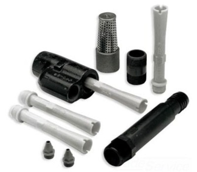 Cast Iron 4 in. Deep Well Double Pipe Jet Kit with Accessory Package ...