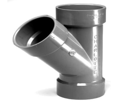 ChemDrain 3 in. Hub CPVC 45-Degree Wye | Winsupply