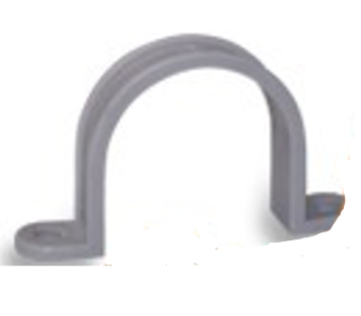 2-1/2 in. Galvanized Steel 2-Hole Pipe Strap | Winsupply