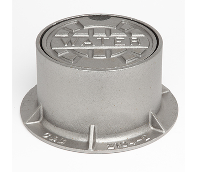 5-5/16 in. Cast Iron Sewer Valve Box Ring and Lid | Winsupply