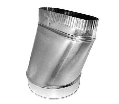 4 in. Galvanized Steel Oval to Round Straight Boot | Winsupply