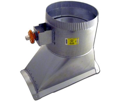 6 to 12 x 6 in. 22 gauge Hot Dipped Galvanized Steel High-Efficiency ...