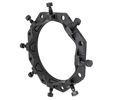 10 in. Ductile Iron Wedge Action Uni-Flange Retainer for Pipes | Winsupply