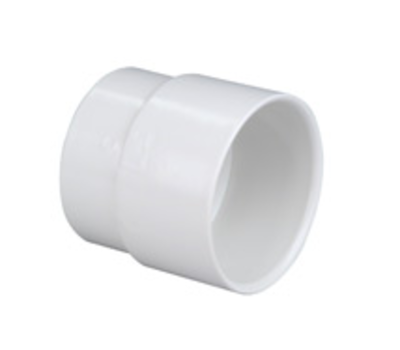 4 X 3 in. Hub x Hub PVC DWV Coupling | Winsupply