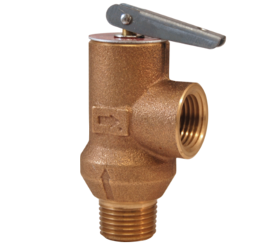 M7000 1/2 in. Male x Female 185 PSI Bronze Pressure Relief Valve ...