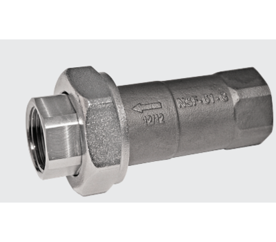 1/2 in. FPT x Union FPT Stainless Steel In-Line Automatic Flow Control ...