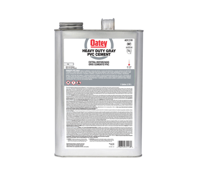Heavy Duty PVC Cement, Gray, 1 gallon | Winsupply