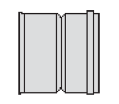 Nyloplast 6 in. SDR 35 HDPE Belled End Adapter Fitting | Winsupply