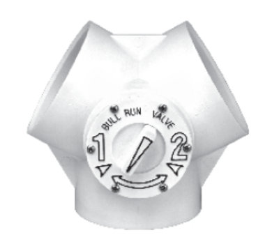 Bull Run 4 in. PVC Diverter Valve | Winsupply