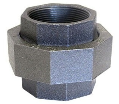 1-1/4 in. Class 150 Malleable Iron Union with Brass Seat | Winsupply