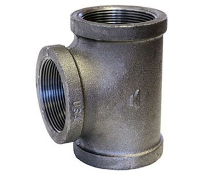 1/2 in. Female Black Malleable Iron Tee | Winsupply