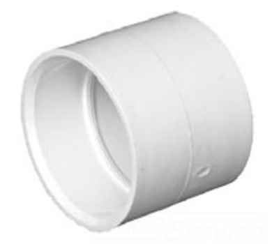 1-1/2 in. Hub x Hub PVC DWV Coupling | Winsupply