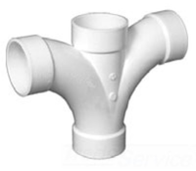 3 in. PVC Double Fixture Fitting | Winsupply