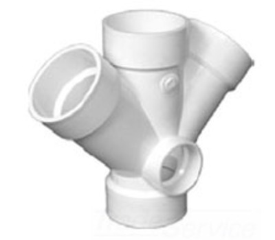 3 x 2 in. PVC Double Wye | Winsupply