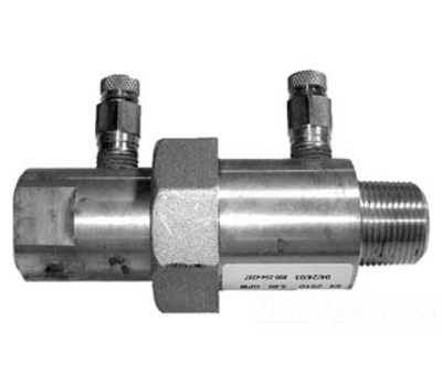 1 in. MPT x FPT 12 GPM Brass In-line Installation Flow Controller ...