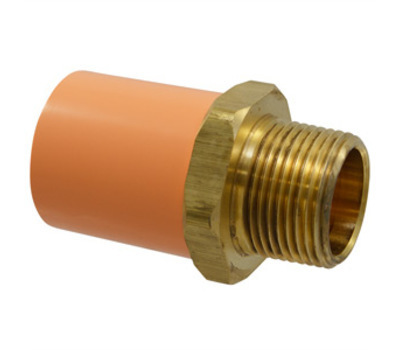 BlazeMaster 1 in. Slip x Male CPVC Adapter with Metal Threaded Insert ...