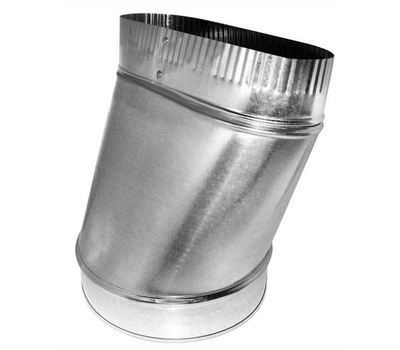 6 in. Galvanized Steel Oval to Round Straight Boot | Winsupply