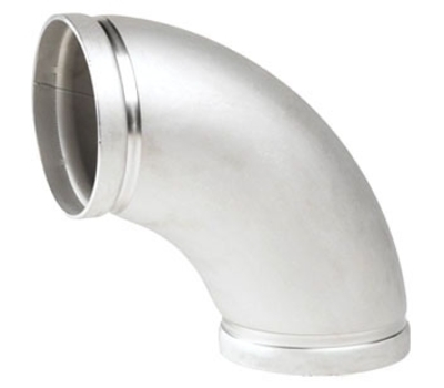 4 in. Grooved Stainless Steel Long Radius 90-Degree Elbow | Winsupply