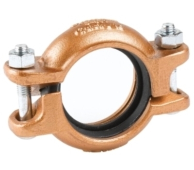 QuickVic 3 in. Ductile Iron Rigid Coupling for Copper Tubing | Winsupply