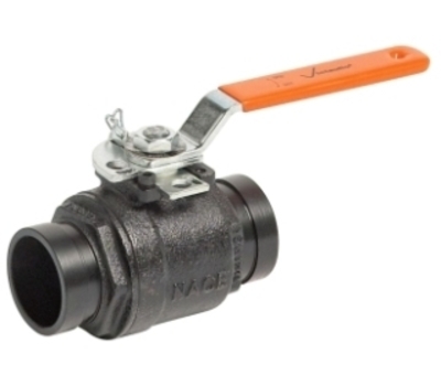 Vic-Ball 2 in. Grooved Ductile Iron Lever Handle Ball Valve | Winsupply